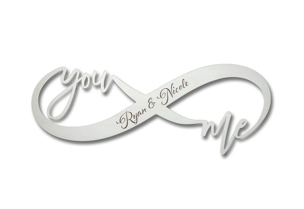 Engraved Infinity Cutout Sign – jaxleydesign.com