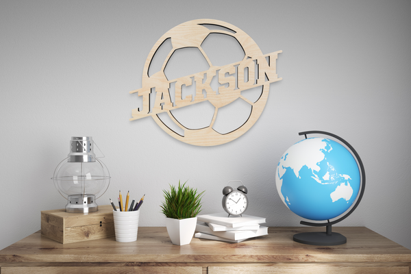 Soccer Name Sign Cutout – jaxleydesign.com