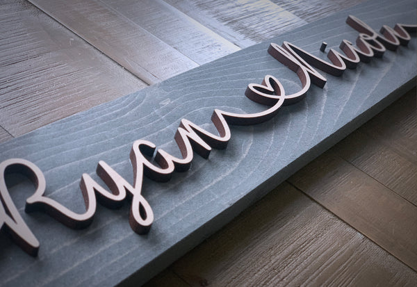 Couples Sign – jaxleydesign.com